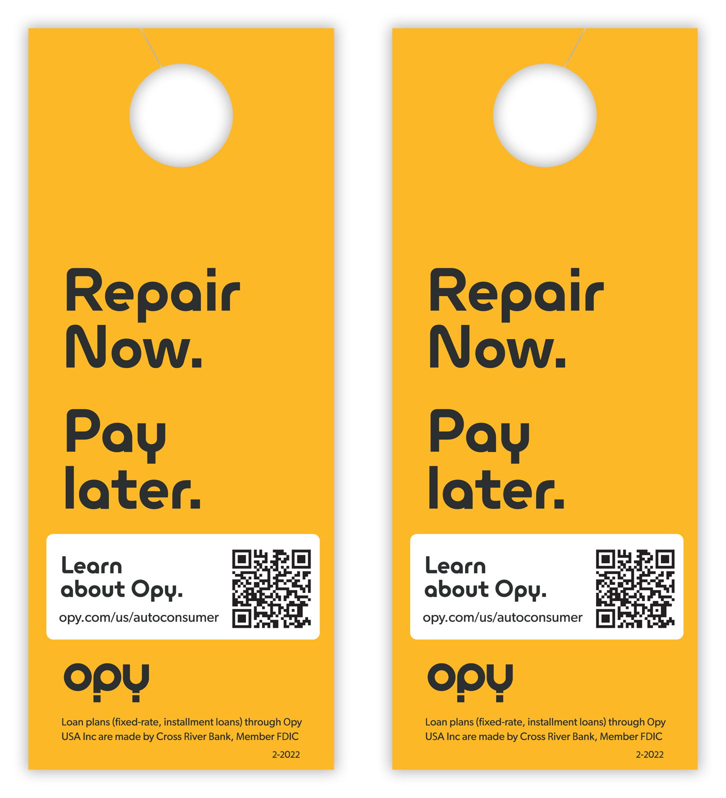 Custom Full Color Mirror Hang Tags - 3-1/2" x 8-1/2"